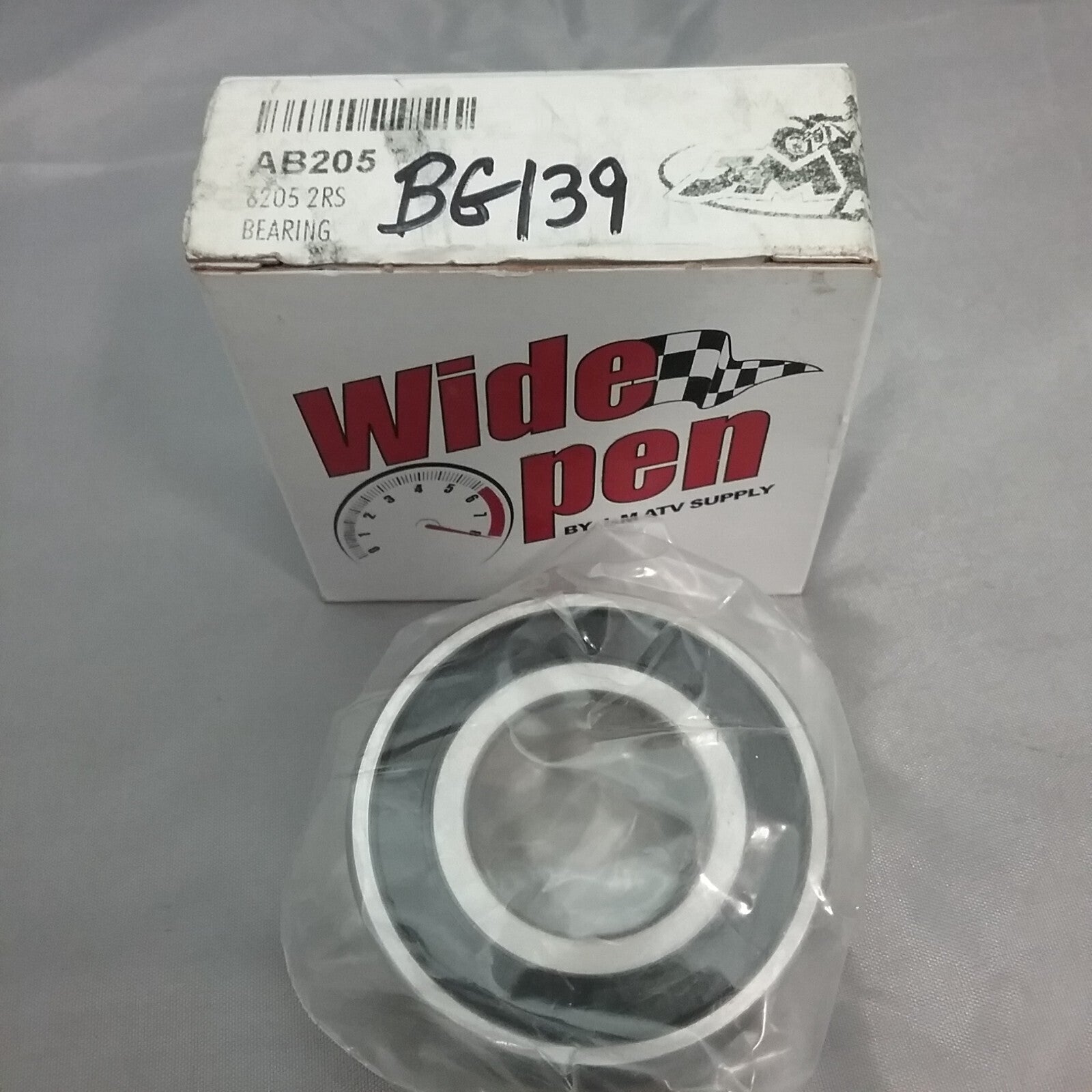 NEW WIDE OPEN AB205 BG139 BEARING 6205 2RS UNIVERSAL PART – Merica ...
