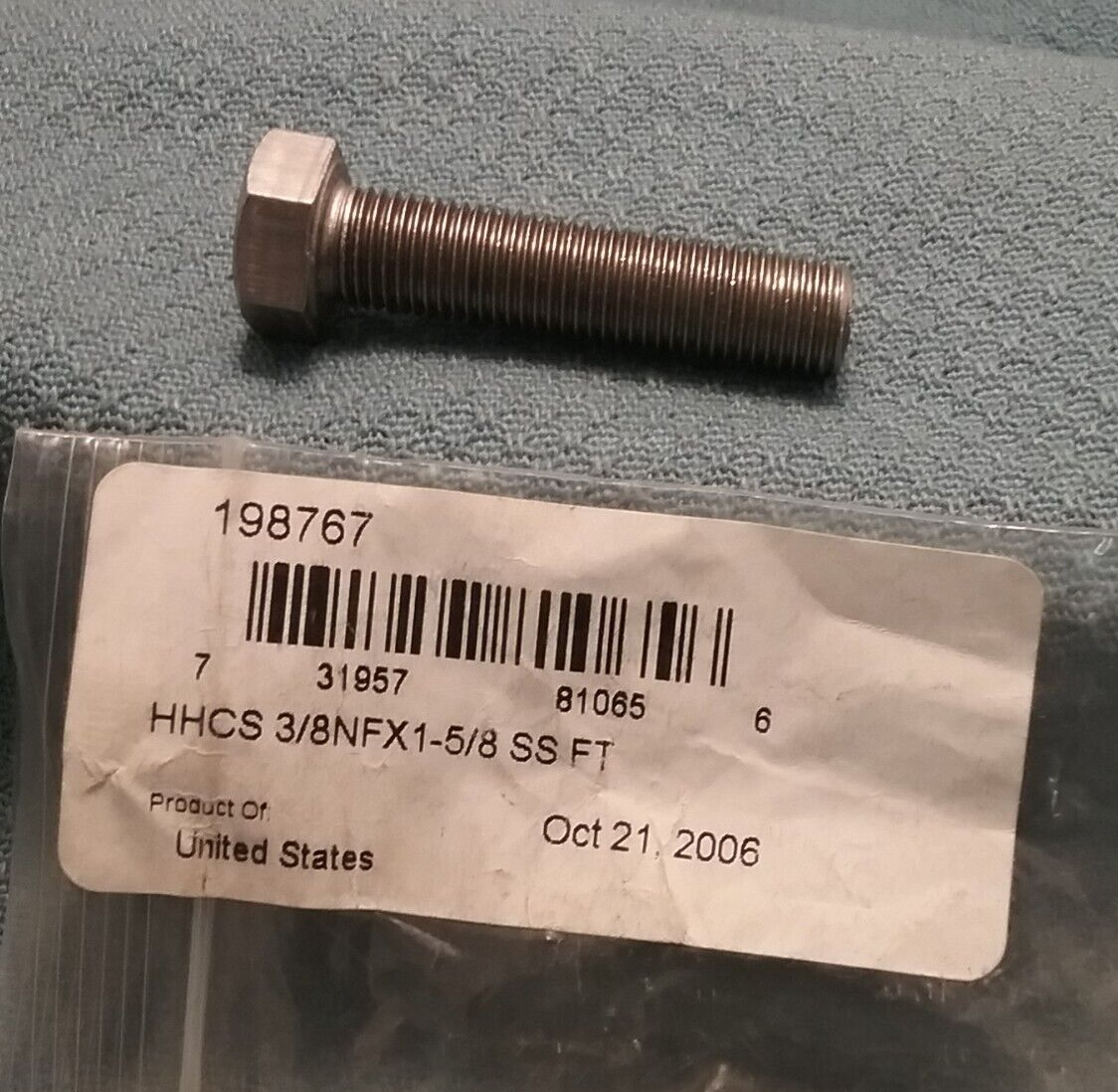 NEW TELEFLEX 198767 HEX Tiller Bolt 5/8' – Merica Powersports