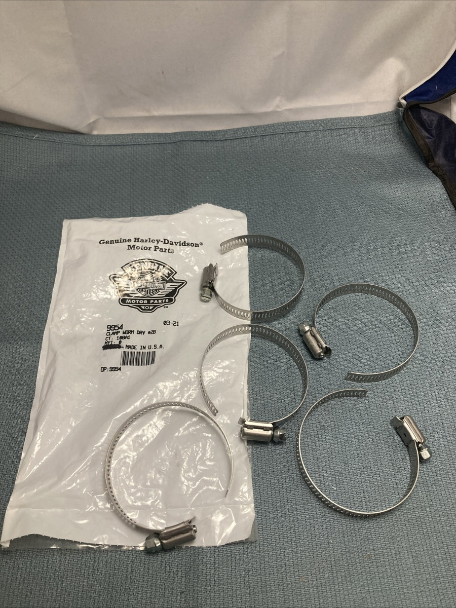 QTY 5 NEW GENUINE HARLEY DAVIDSON 9954 CLAMP WORM DRV #28 – Merica ...
