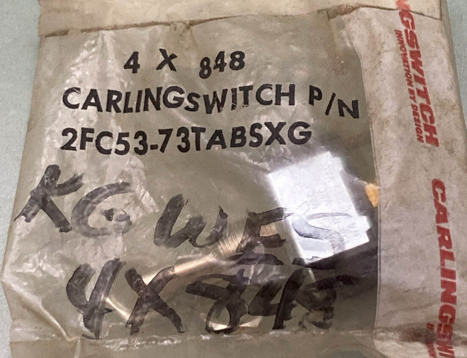 NEW GENUINE CARLINGSWITCH 2FC53-73TABSXG TOGGLE SWITCH – Merica Powersports
