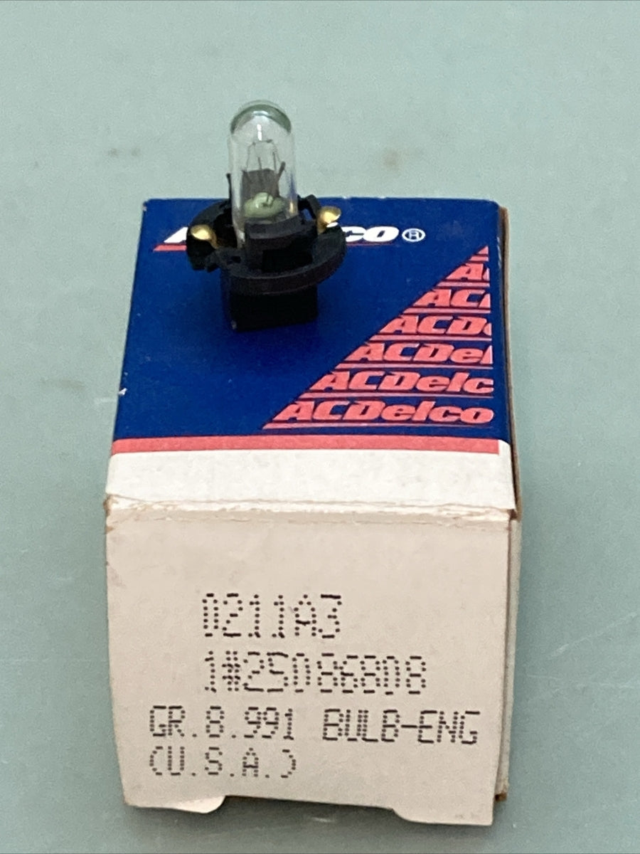 NEW AC DELCO GM 25086808 Bulb, Engine Low Coolant Indicator Lamp W/ So ...