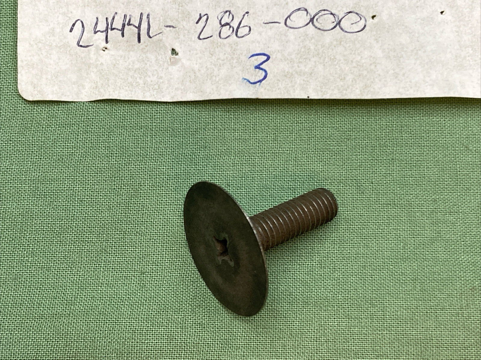 QTY 3 NEW REPLACES HONDA 24441-286-000 SCREW, DRUM STOPPER GUIDE ...