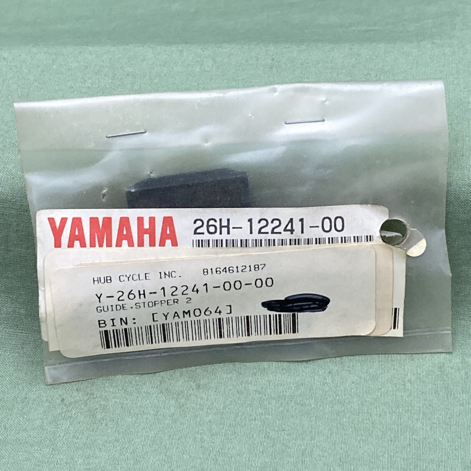 NEW GENUINE YAMAHA 26H-12241-00 CAMSHAFT CHAIN Guide, Stopper 2 ...