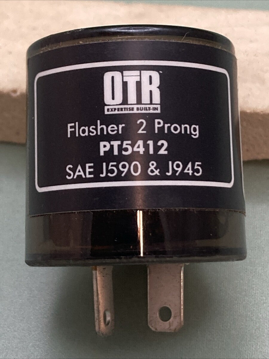 NEW OTR PT5412 2 Prong 10 Lamp Tridon Style Electronic Flasher 12V ...