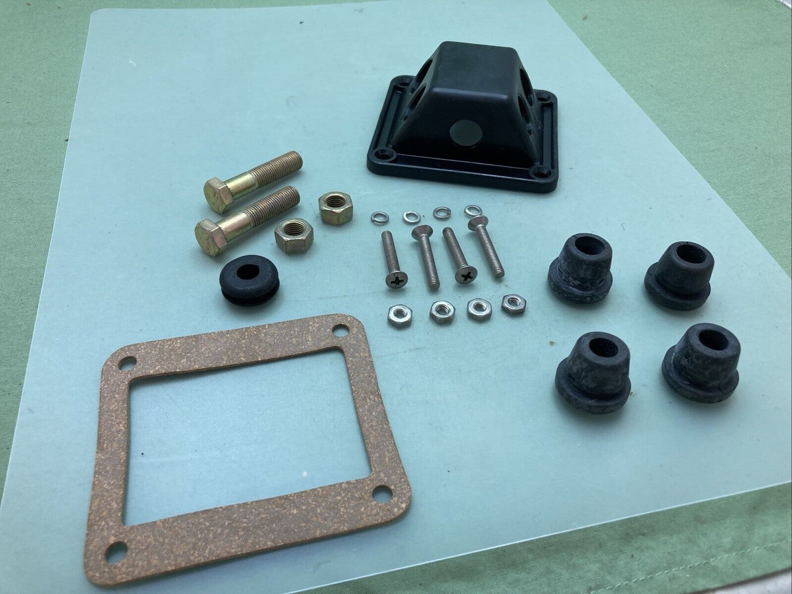 NEW MERCURY 87774A1 POWER TRIM TRANSOM INLET COVER WITH HARDWARE ...
