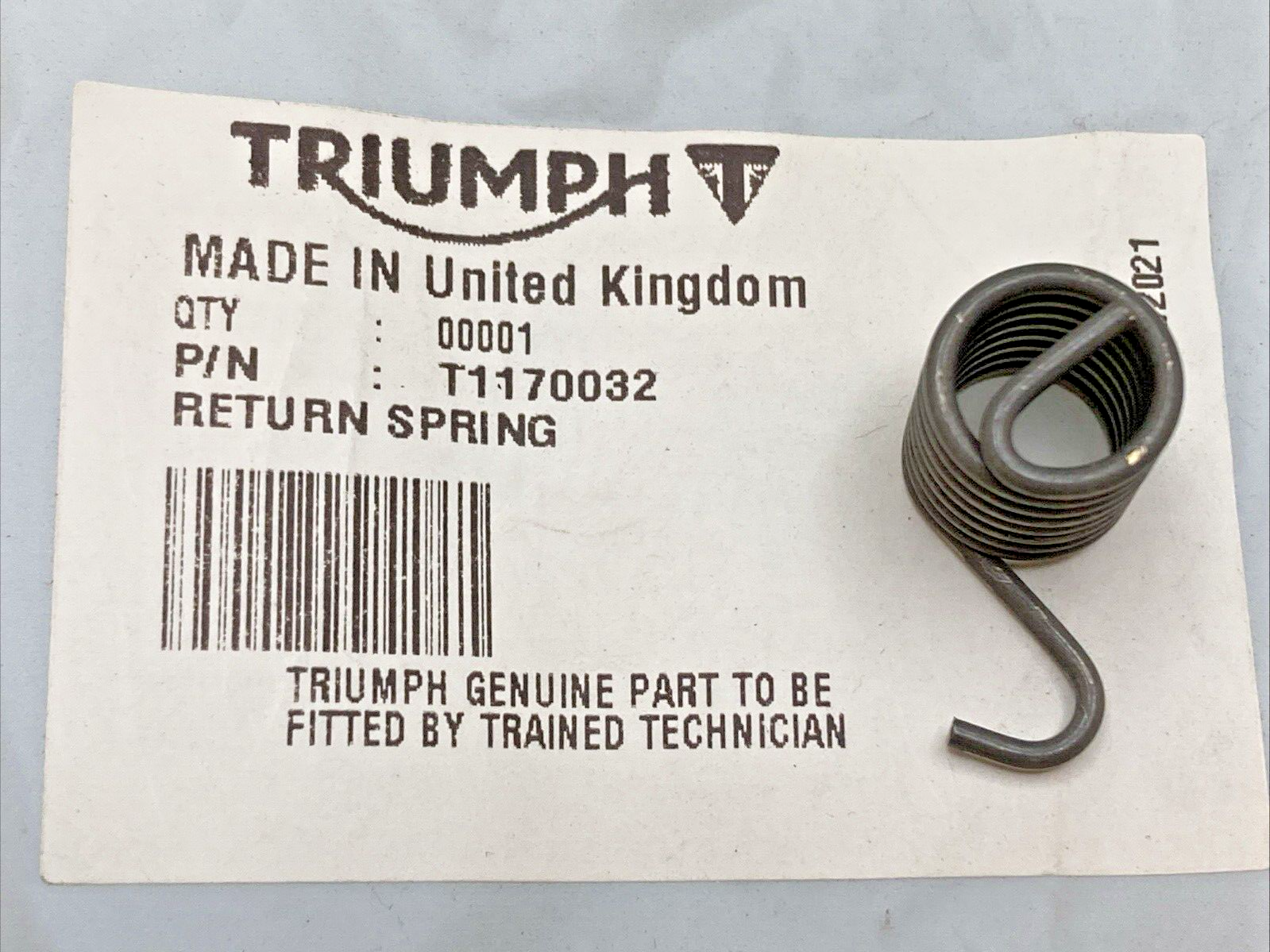 NEW GENUINE TRIUMPH T1170032 Return Spring Rocket III Touring – Merica ...