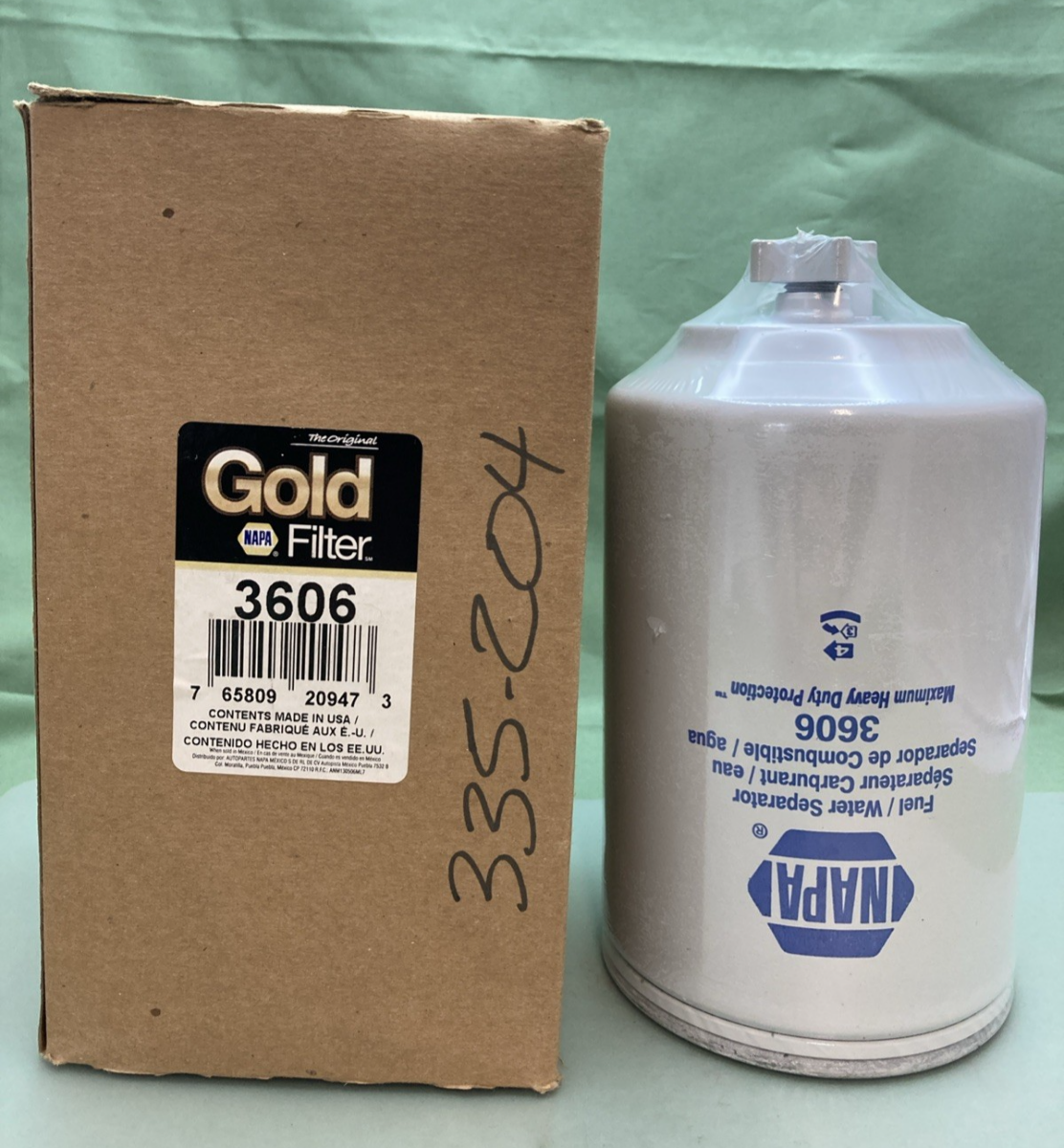 NEW GENUINE NAPA 3606 FUEL FILTER – Merica Powersports