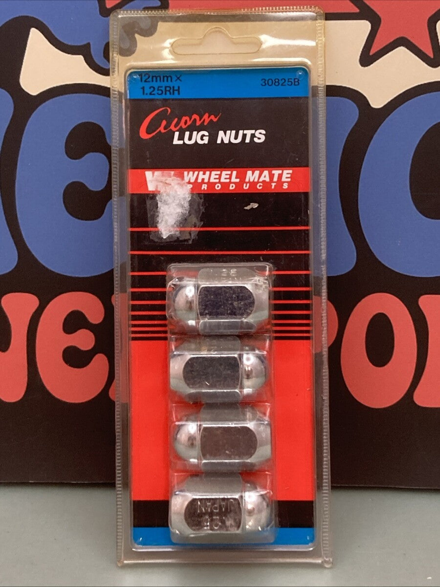 New Genuine Wheel Mate 30825B Wheel Mate Acorn Lug Nuts Chrome 12mm x ...