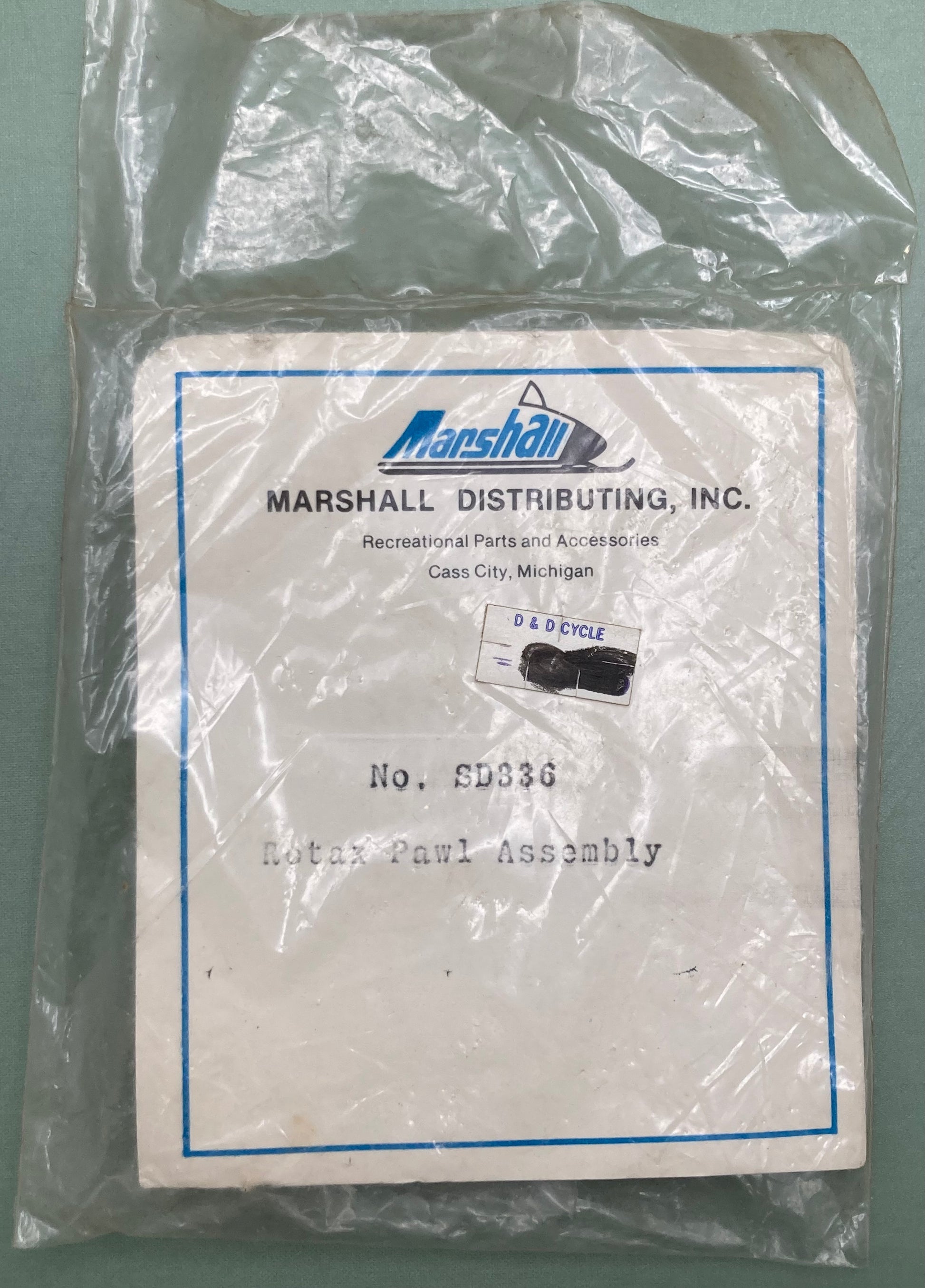 New Genuine Marshall SD336 Rotax Pawl Assembly – Merica Powersports