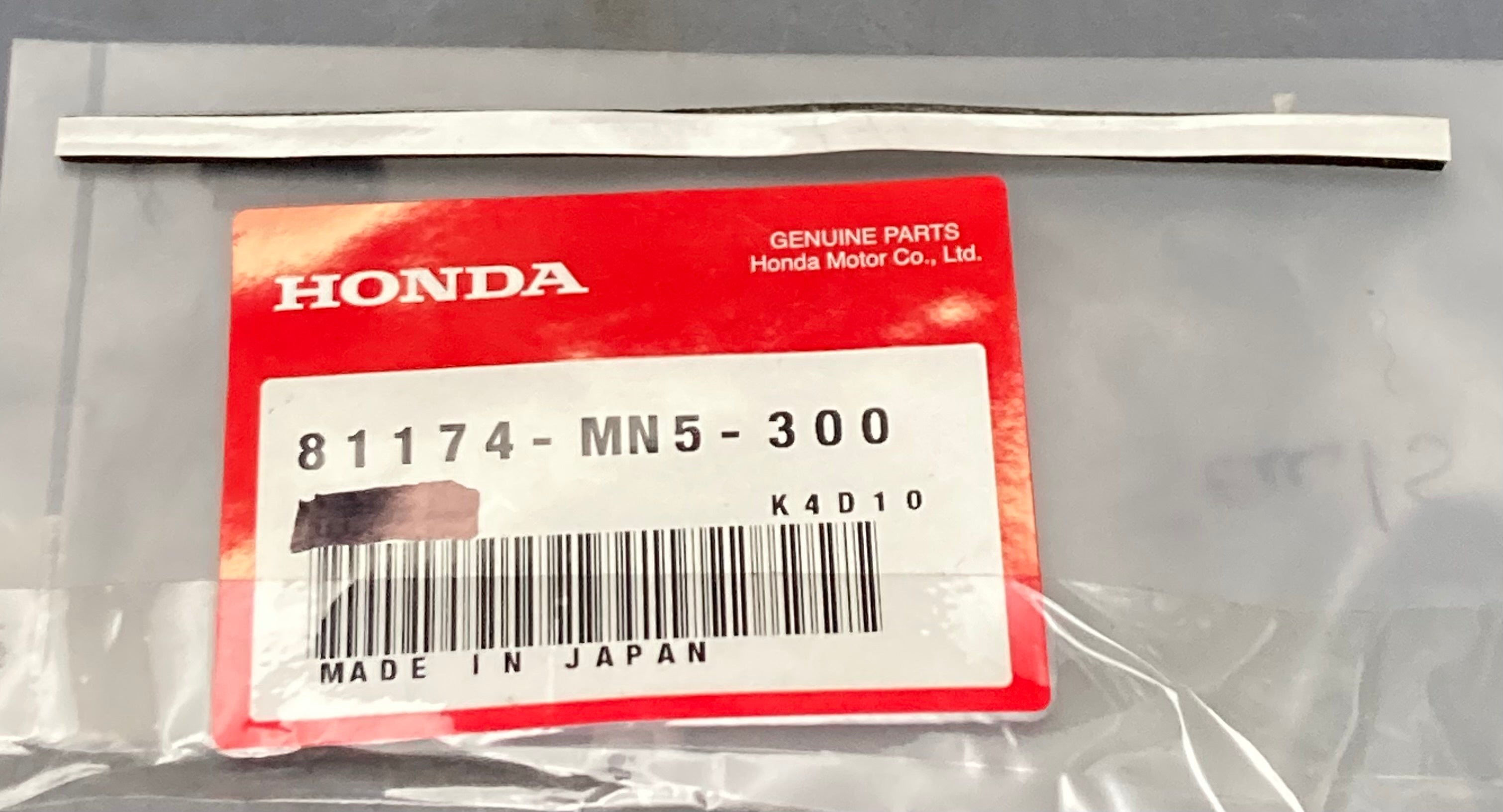 New Genuine Honda 81174-MN5-300 Rubber Seal – Merica Powersports