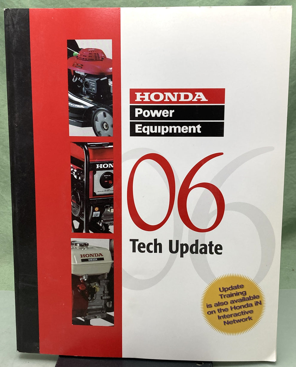Genuine Honda Power Equipment Tech Update 2006 – Merica Powersports